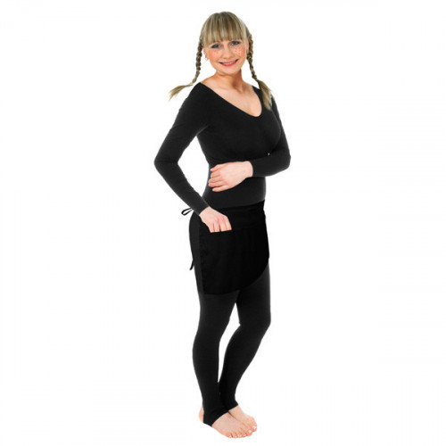 Black Cotton Bar Apron | Short Bar Aprons | The Clever Baggers