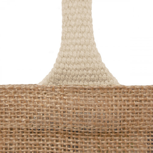 Eco-Friendly Jute Box Tote Bag | Short Handle Tote Bags | The Clever ...