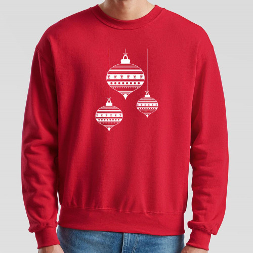 Festive Bauble Trio | Christmas Jumpers | The Clever Baggers