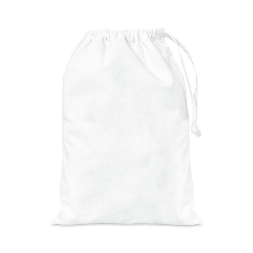 Fresh White Cotton Drawstring Bag 25x35cm | Drawstring Packaging Bags ...