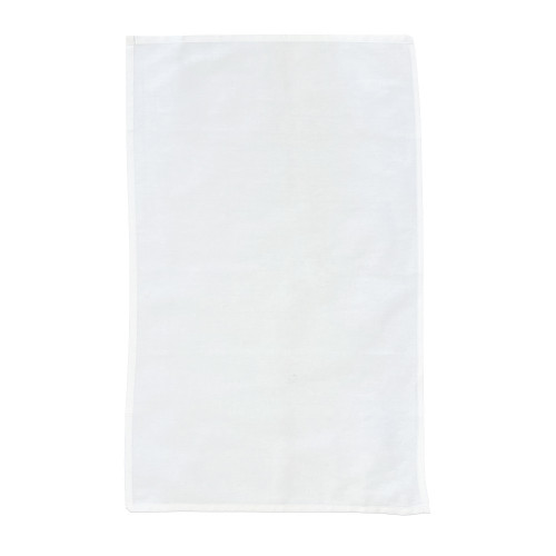 White Linen Cotton Tea Towel 48x78cm Linen Cotton Tea Towel Blanks The Clever Baggers