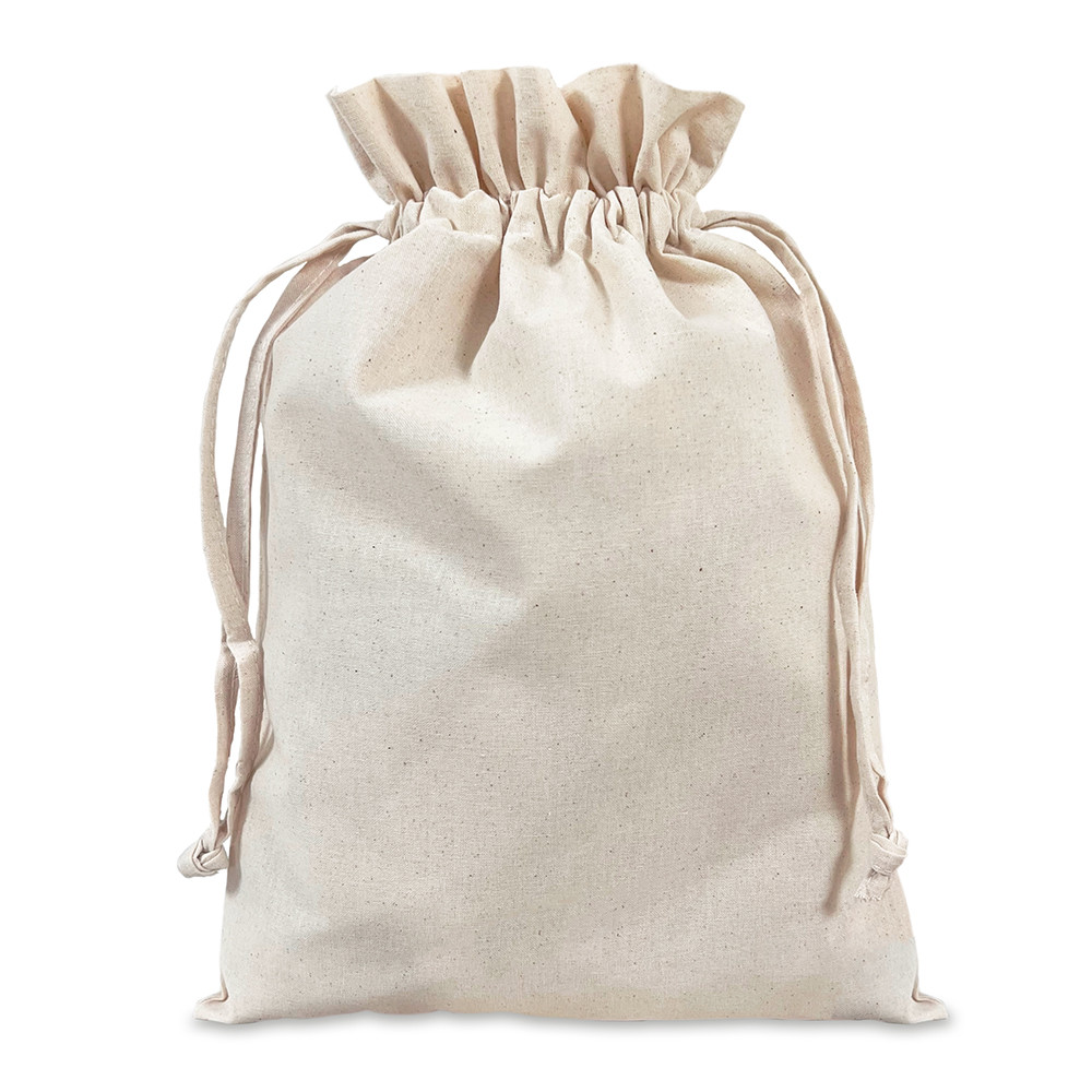 Cotton Drawstring Bag 25x36cm | Drawstring Gift Bags| The Clever Baggers