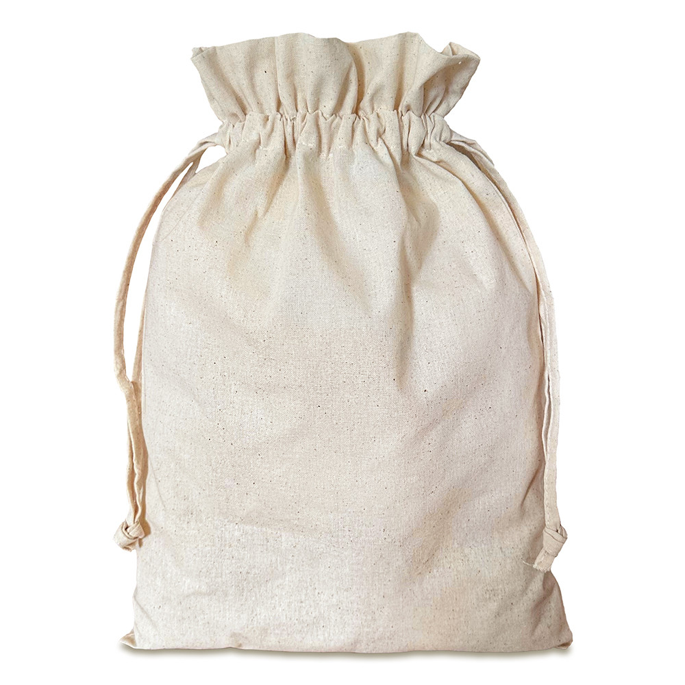 Cotton Drawstring Bag 30x44cm | Drawstring Gift Bags| The Clever Baggers