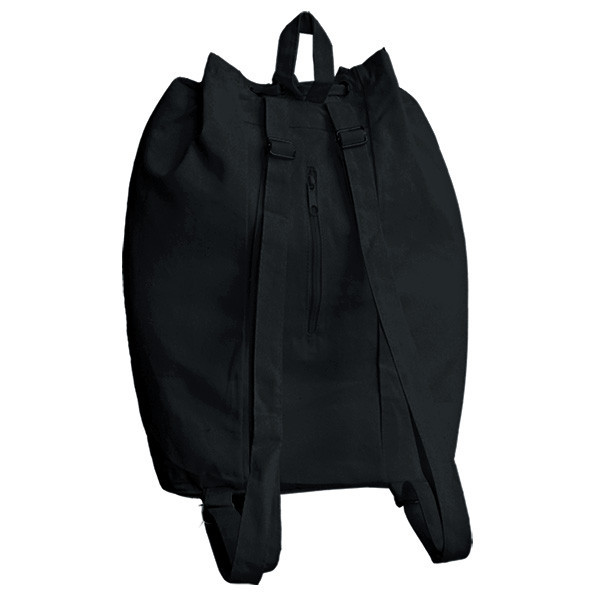 Black Canvas Rucksack Backpack | Durable, Stylish Bag for Everyday Use ...