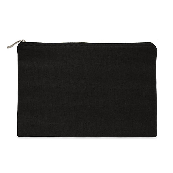 Black Canvas Tablet Protector Case | Durable & Stylish Device Zipped ...